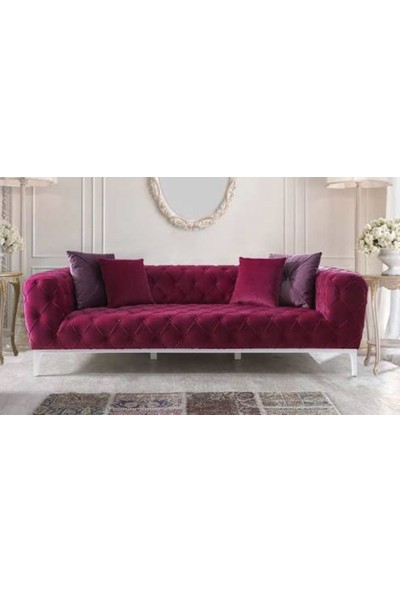 İnegöl Mobilyacı Italyan Chester Koltuk Üçlü Kanepe