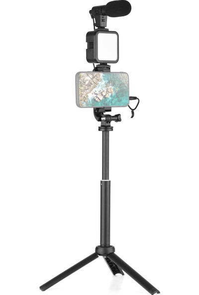 Shopfocus Vlog Çekim Kiti Mini LED Video Işığı + Süper Kardioid (Yurt Dışından) Shopfocus Vlog Çekim Kiti Mini LED Video Işığı + Süper Kardioid (Yurt Dışından)