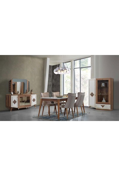 Moleron Nessa Yemek Odası Takımı Moleron Nessa Yemek Odası Takımı