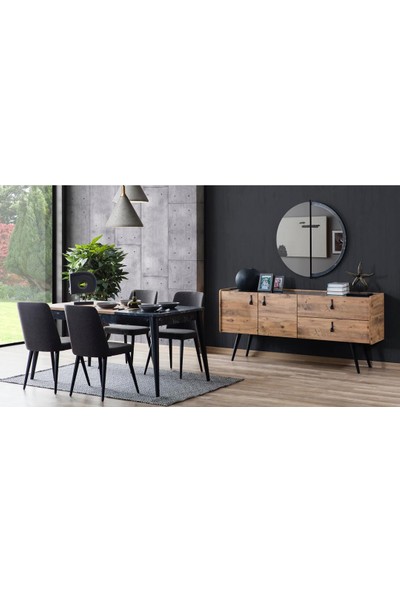 Moleron Lotus Yemek Odası Takımı