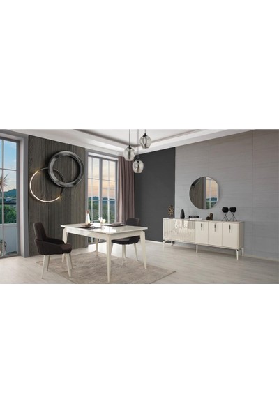 Moleron Pamira Yemek Odası Takımı