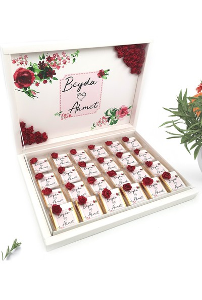 Hayal Sepetim Kız Isteme Söz Nişan Çikolatası
