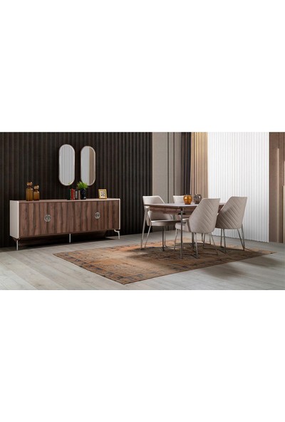 Moleron Tiamo Yemek Odası Takımı