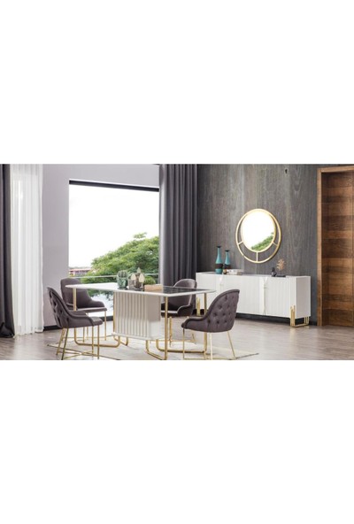 Moleron Palazzo Yemek Odası Takımı