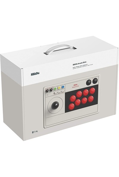 Rivalandy 8bitdo Arcade Stick Desteği Kablolu, Kablosuz Bluetooth ve Nintendo Anahtarı Windows İçin Alıcı ile 2.4g (Yurt Dışından) Rivalandy 8bitdo Arcade Stick Desteği Kablolu, Kablosuz Bluetooth ve Nintendo Anahtarı Windows İçin Alıcı ile 2.4g (Yurt Dışından)