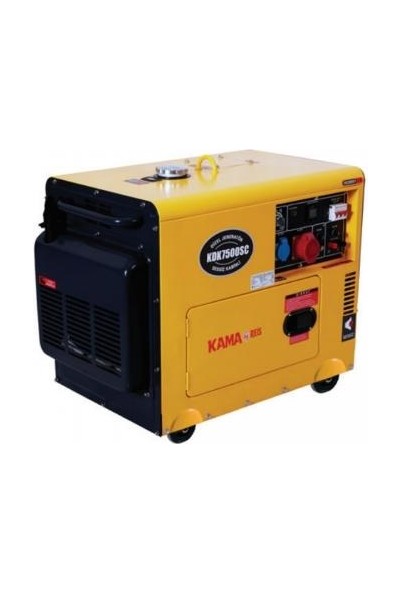 A KDK7500 Sca Otomatic Dizel Marşlı Jeneratör 6.9 Kva