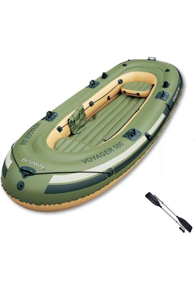 Bestway 65001 4 Kişilik Şişme Bot Voyager 500