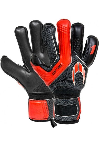 Ho Soccer One Flat Black Storm Kaleci Eldıveni