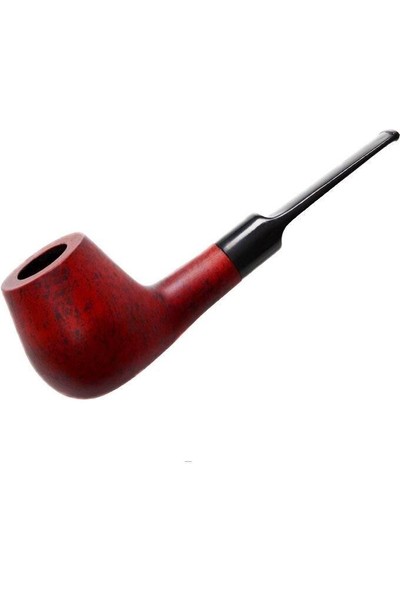 Bek Tobacco Atomic German Gül Ağacı Pipo Düz Mat Vişne Renk 9 mm Bek Tobacco Atomic German Gül Ağacı Pipo Düz Mat Vişne Renk 9 mm