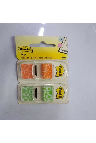 Post-It Indeks Desenli 2 Li Renkli 680-SMB