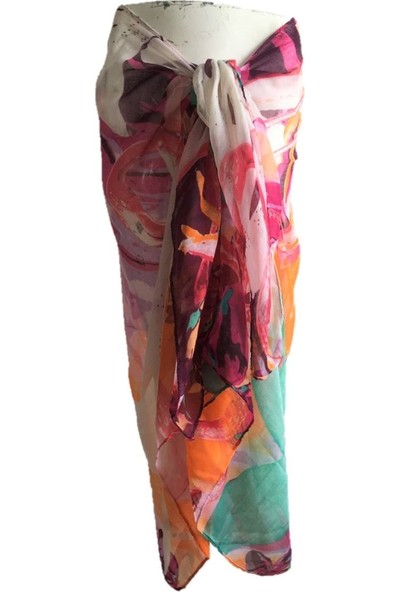 Chacklin Flamingo M1 Desenli Pareo/sarong (110 X180 Cm) Chacklin Flamingo M1 Desenli Pareo/sarong (110 X180 Cm)