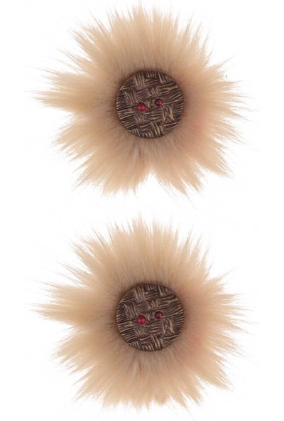 Asel Duru Kürklü Patik Süsü | Model 28