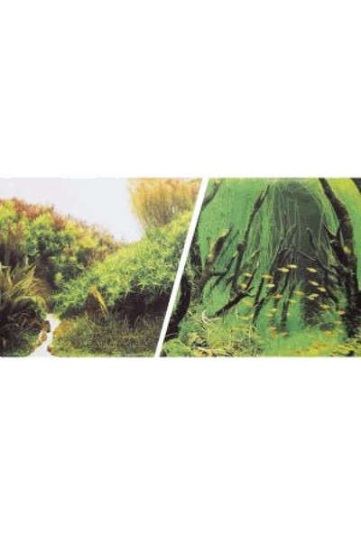 Canlipetshop Arka Fon (Gün Batımı) 50 cm Uzunluk Yükseklik 40 cm