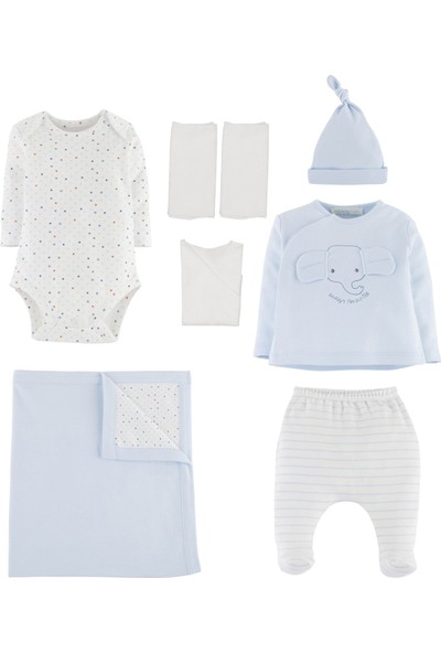 Idil Baby 8'li Bebek Hastane Çıkış Seti 15510