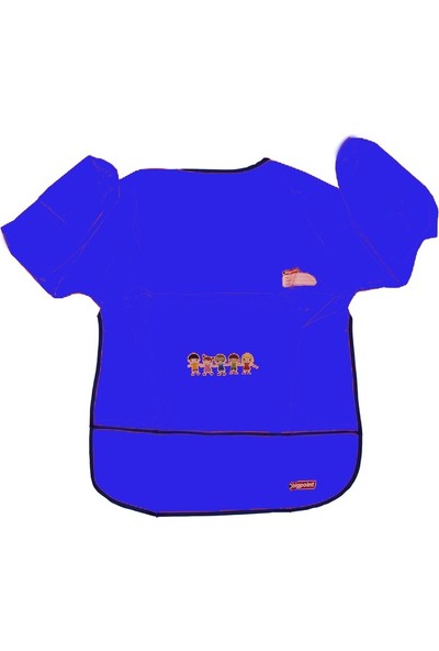 Bigpoint Boyama Önlüğü 7-9 Yaş Xl Büyük Boy Mavi