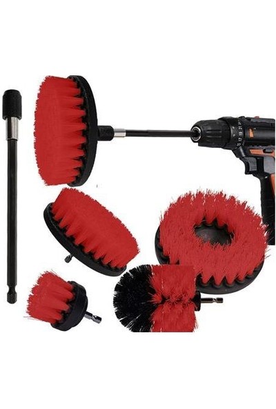 Pars Matkap Uyumlu Uzatma Aparatlı Temizleme Fırça Seti 6 Parça K/s Pars Matkap Uyumlu Uzatma Aparatlı Temizleme Fırça Seti 6 Parça K/s