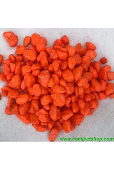 Canlipetshop Akvaryum – Fanus – Teraryum Renkli Dekor Taşları (Turuncu Renk) 8-10 mm 1 kg Canlipetshop Akvaryum – Fanus – Teraryum Renkli Dekor Taşları (Turuncu Renk) 8-10 mm 1 kg