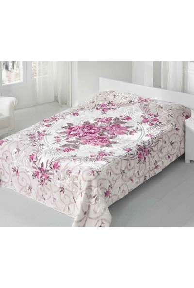 Sarar Firuze Çift Kişilik Battaniye - Fuşya