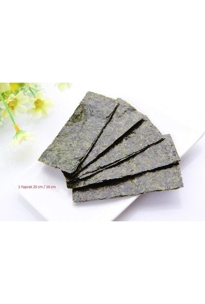 Ege Akvaryum Nori Yosunu Orjinal Doğal Yosun 20 Yaprak (Paketten Bölme) Ege Akvaryum Nori Yosunu Orjinal Doğal Yosun 20 Yaprak (Paketten Bölme)