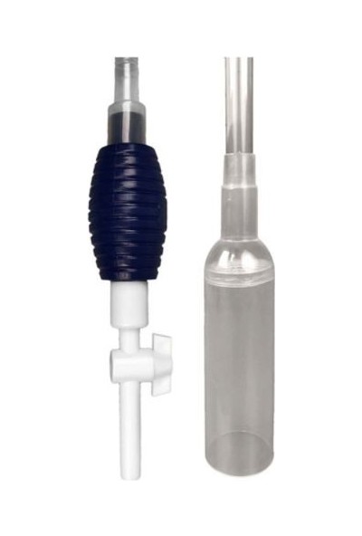 Ege Akvaryum Dip Çekim Hortumu (Pompalı ve Vanalı)