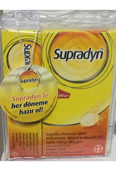 Supradyn Effervesan Combo 30+15LI Paket Supradyn Effervesan Combo 30+15LI Paket