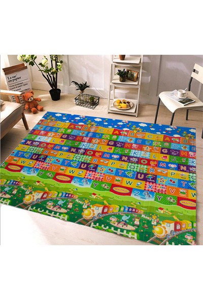 Elfo Baby Çift Yönlü - Anti Alerjenik - Su Geçirmez - Katlanabilir Oyun Halısı İlk Alfabem ve Eğlenceli Lunaparkım 180X200 (Taşıma Çantası Hediyeli) Elfo Baby Çift Yönlü - Anti Alerjenik - Su Geçirmez - Katlanabilir Oyun Halısı İlk Alfabem ve Eğlenceli Lunaparkım 180X200 (Taşıma Çantası Hediyeli)