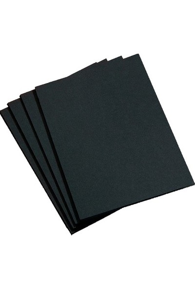 Puti Fon Kartonu Hamurundan Boyalı 160 gr 50X70 cm 100'LÜ Siyah Puti Fon Kartonu Hamurundan Boyalı 160 gr 50X70 cm 100'LÜ Siyah
