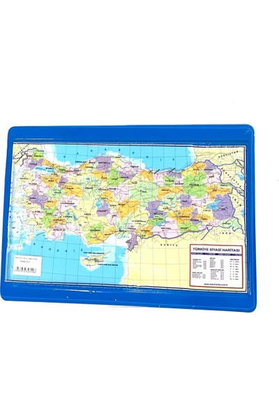 Viva Türkiye Kabartma Siyasi Harita A4 Boyutlu Viva Türkiye Kabartma Siyasi Harita A4 Boyutlu