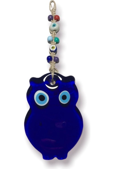 Erdoğan Hobi Erdoğan Boncuk Baykuş Büyük Otantik Cam Nazar Boncuğu Duvar & Kapı Süsü Erdoğan Hobi Erdoğan Boncuk Baykuş Büyük Otantik Cam Nazar Boncuğu Duvar & Kapı Süsü