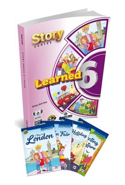 Borealis Yayınları 6.Sınıf İngilizce Hikaye Tek Kitap