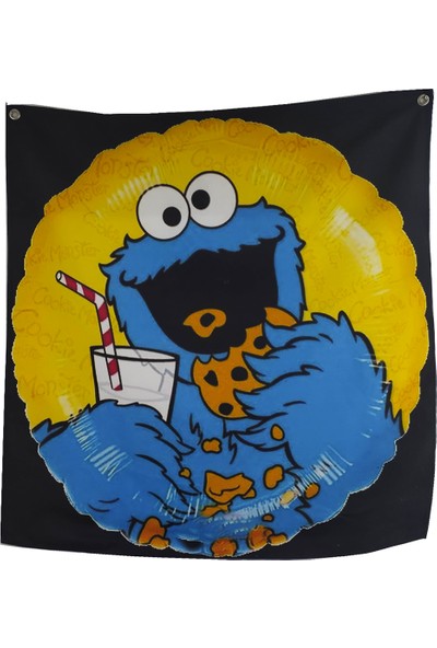 ModaZey Kurabiye Canavarı Duvar Halısı ModaZey Kurabiye Canavarı Duvar Halısı