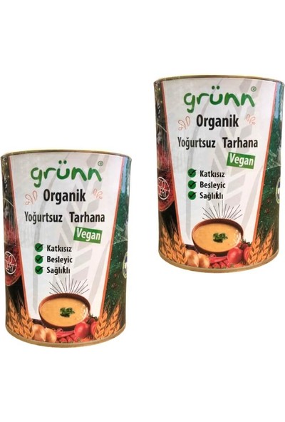 Grunn Organik Vegan Tarhana (2 ADET)(2*400 G) Grunn Organik Vegan Tarhana (2 ADET)(2*400 G)