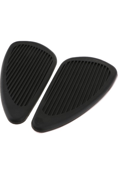 Sharplace Kendinden Yapışkanlı Motosiklet Tankı Yan Ped Koruyucu Gaz Yakıt Kavrama Çıkartması Siyah (Yurt Dışından)