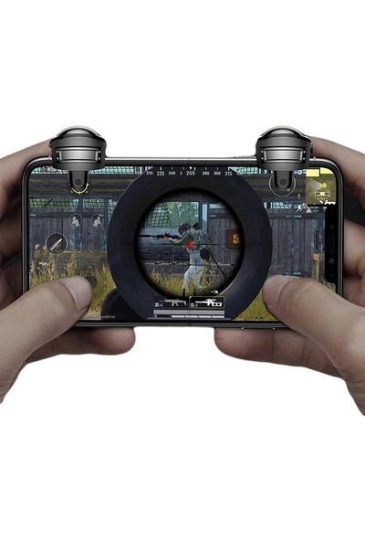Aksesuarcim Tüm Telefonlar Uyumlu Oyun Konsolu Pubg Ateş Tetik Düğmesi Gamepad Aksesuarcim Tüm Telefonlar Uyumlu Oyun Konsolu Pubg Ateş Tetik Düğmesi Gamepad