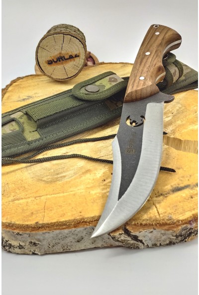 SürLaz Outdoor Gergedan Çelik Kamp Bıçağı Yerli Üretim SürLaz Outdoor Gergedan Çelik Kamp Bıçağı Yerli Üretim