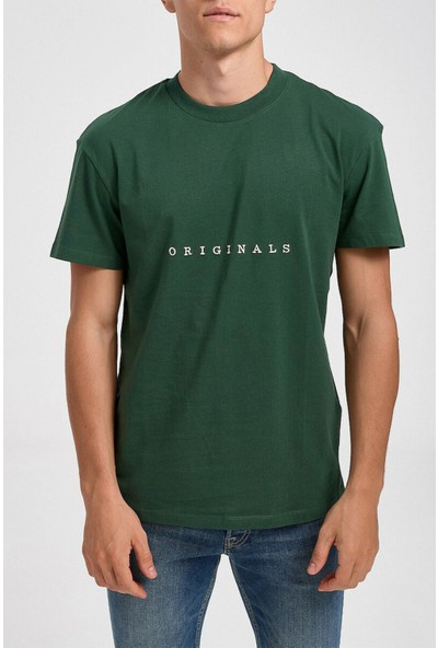 Jack & Jones 12176780_Jorcopenhagen TeeBisiklet Yaka Relaxed Baskılı Koyu Yeşil Erkek T-Shirt Jack & Jones 12176780_Jorcopenhagen TeeBisiklet Yaka Relaxed Baskılı Koyu Yeşil Erkek T-Shirt