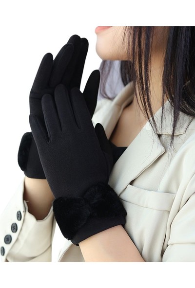 1st Try Dokunmatik Ekran Eldivenlerinin Yeni Artı Kadife Kore Versiyonu (Yurt Dışından)