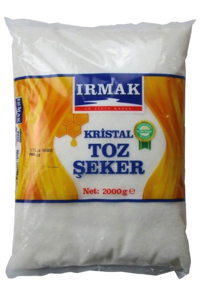 IRMAK Kristal Toz Şeker 2 kg IRMAK Kristal Toz Şeker 2 kg
