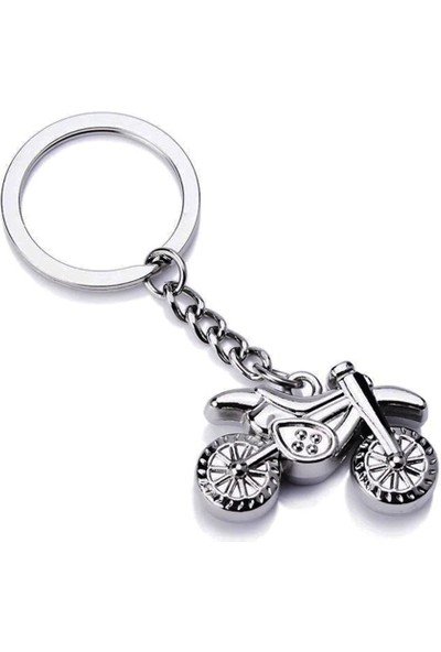 Knmaster Motosiklet Anahtarlık Gri