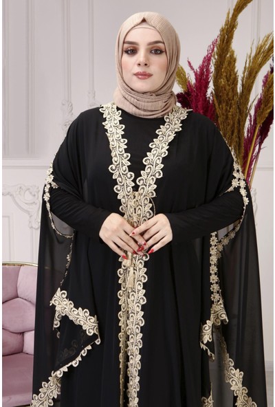 Kadın Işlemli 2li Ferace 4308