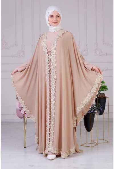 Modamix Kadın Işlemli 2li Ferace 4308 Modamix Kadın Işlemli 2li Ferace 4308