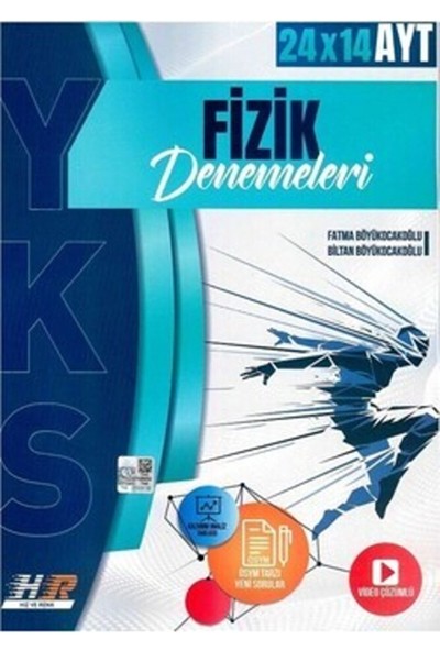 Hız ve Renk Yayınları AYT Fizik 24 x 14 Denemeleri
