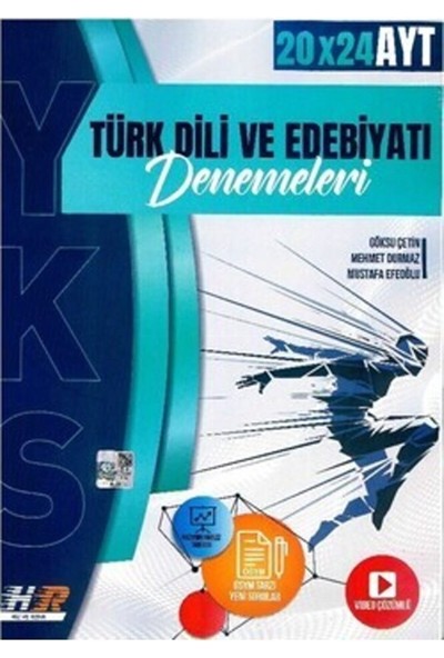 Hız ve Renk Yayınları AYT Türk Dili ve Edebiyatı 20 x 24 Denemeleri