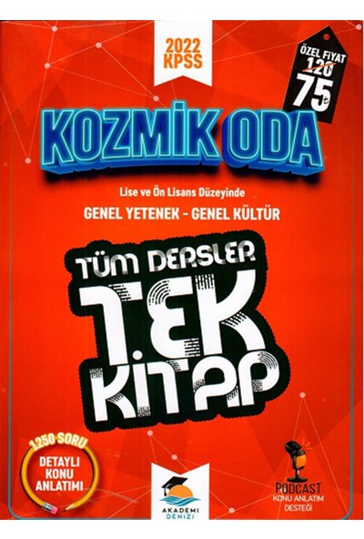Akademi Denizi 2022 Kpss Lise Ön Lisans Gy Gk Konu Anlatımlı Tek Kitap Akademi Denizi 2022 Kpss Lise Ön Lisans Gy Gk Konu Anlatımlı Tek Kitap