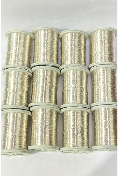 Hayalperest Boncuk Filoğrafi Teli 0.30 mm 50 Grm 12 Adet