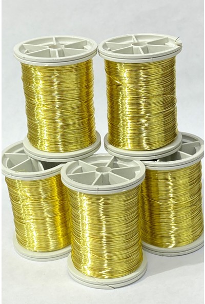 Hayalperest Boncuk Filoğrafi Teli 0.30 mm 50 Grm 5 Adet