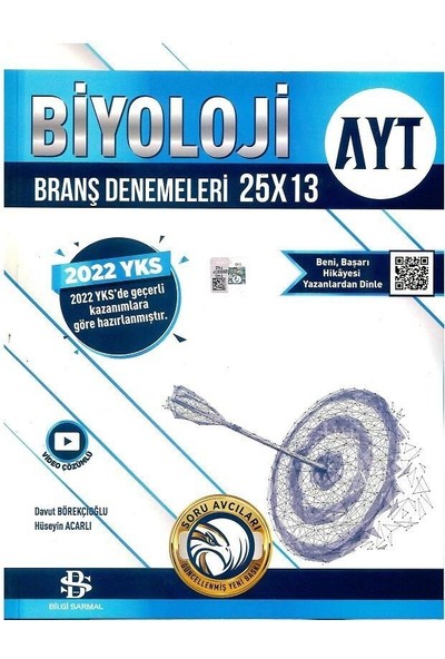 Bilgi Sarmal Ayt Biyoloji 25 x 13 Denemeleri