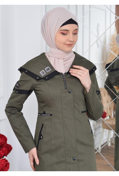 Keten Kadın Kısa Pardesü 4111 Keten Kadın Kısa Pardesü 4111