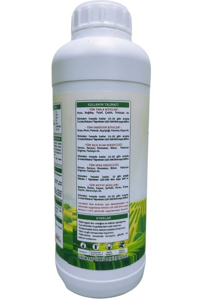 Yena Organik Konsantre Sıvı Solucan Gübresi 1 Litre