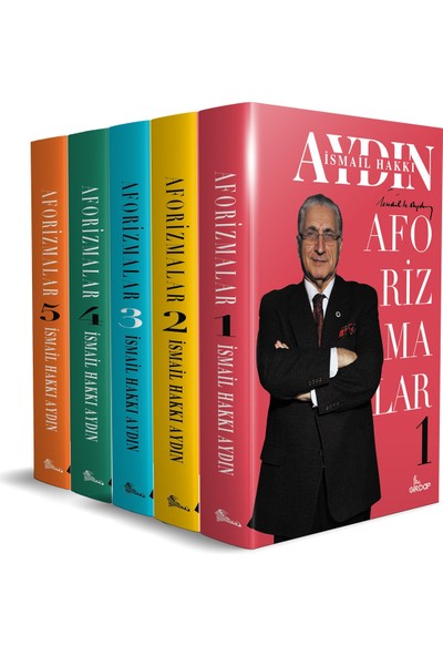 Aforizmalar (5 Kitap Set) - İsmail Hakkı Aydın Aforizmalar (5 Kitap Set) - İsmail Hakkı Aydın